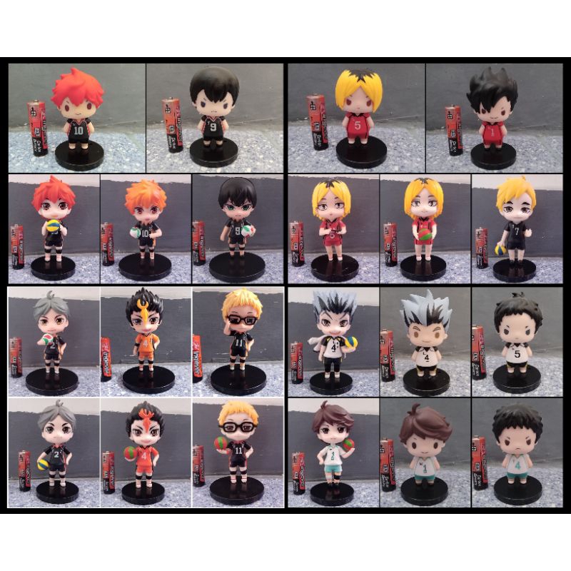 Haikyuu Anime Chibi Hinata Shoyo Tobio Kageyama Kei Tsukishima Kenma ...