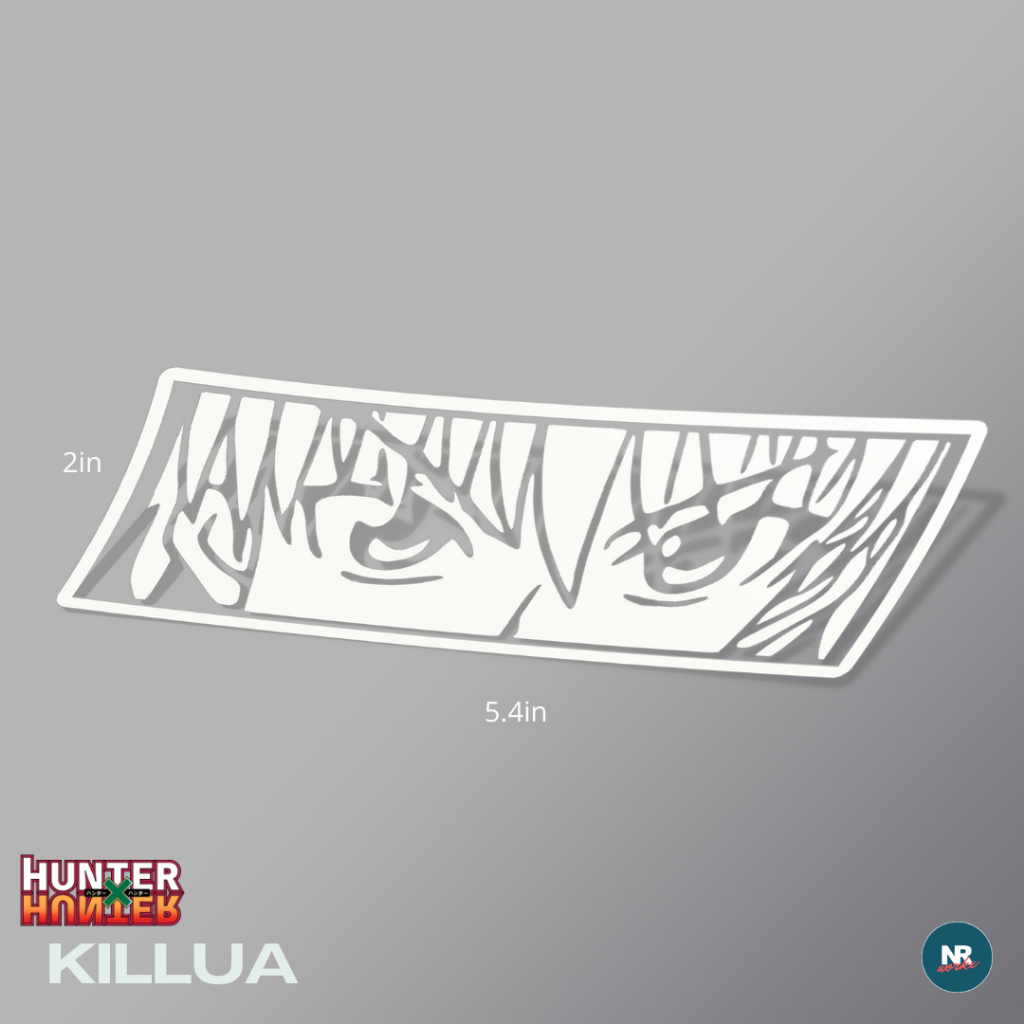 Hunter X Hunter Killua Character Vinyl Decal Anime Waterproof Sticker ...