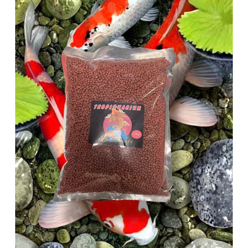 TROPIQUARIUM KOI PELLETS fish food 1kg | Shopee Philippines