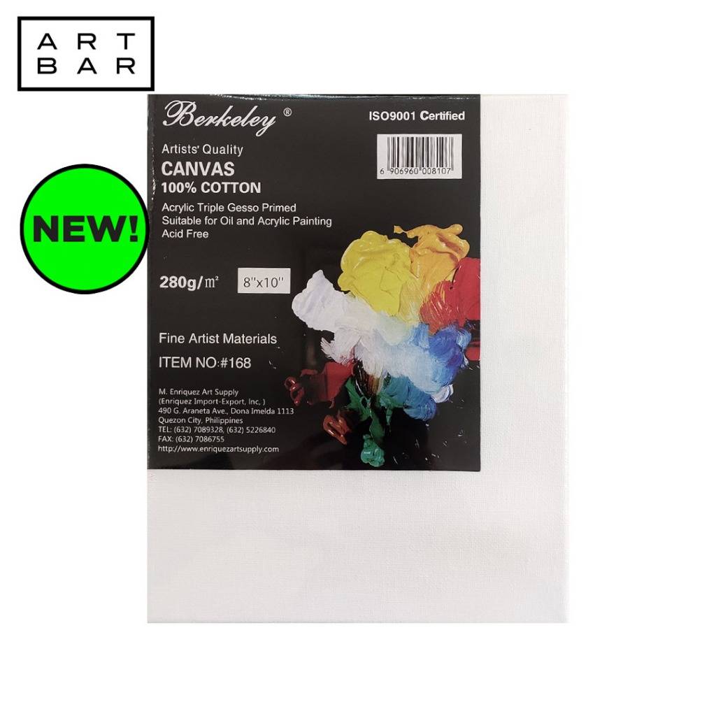 Berkeley Canvas Stretched 8x10 Cotton - Art Bar | Shopee Philippines