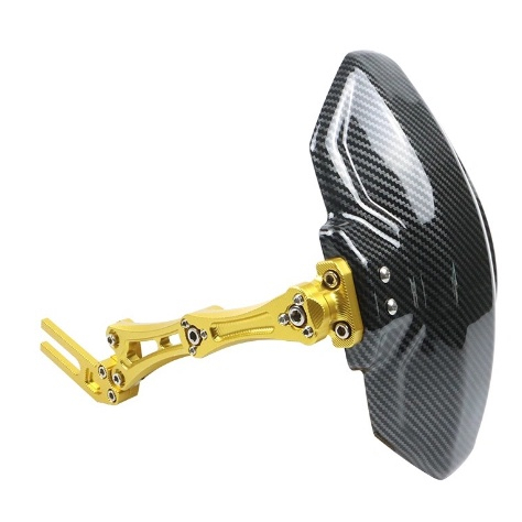 Universal Motorcycle Mudguard Rear Fender Extender Mudflap Mud Splash ...