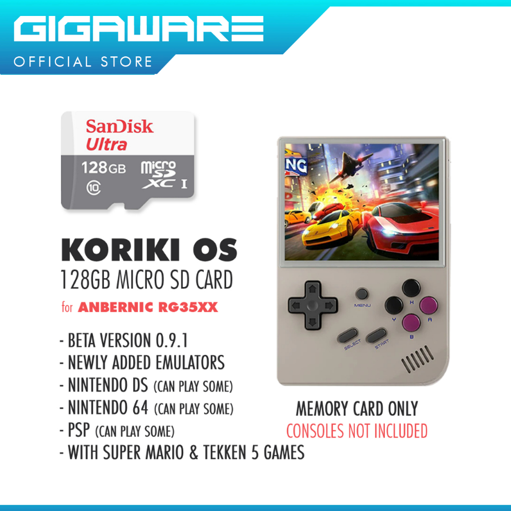 Koriki OS for Portable Consoles Anbernic RG35XX Beta Version Custom OS ...