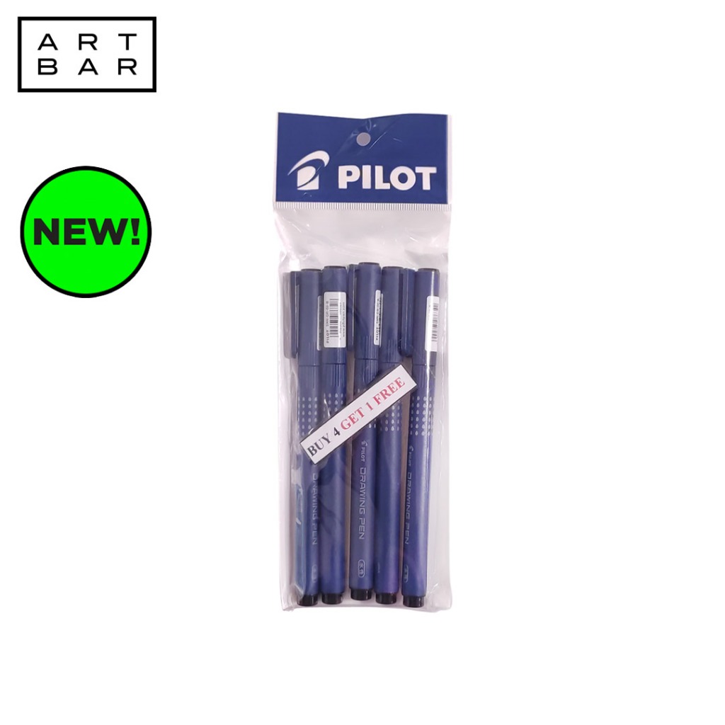 Pilot Drawing Pen 4+1 Promo Pack - Art Bar | Shopee Philippines