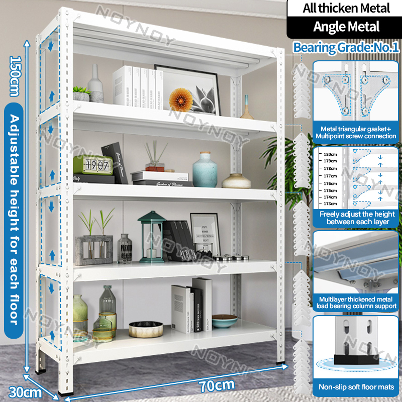 200*180 Metal Rack Steel Rack Boltless Rack Organizer Layer Shelf Rack ...