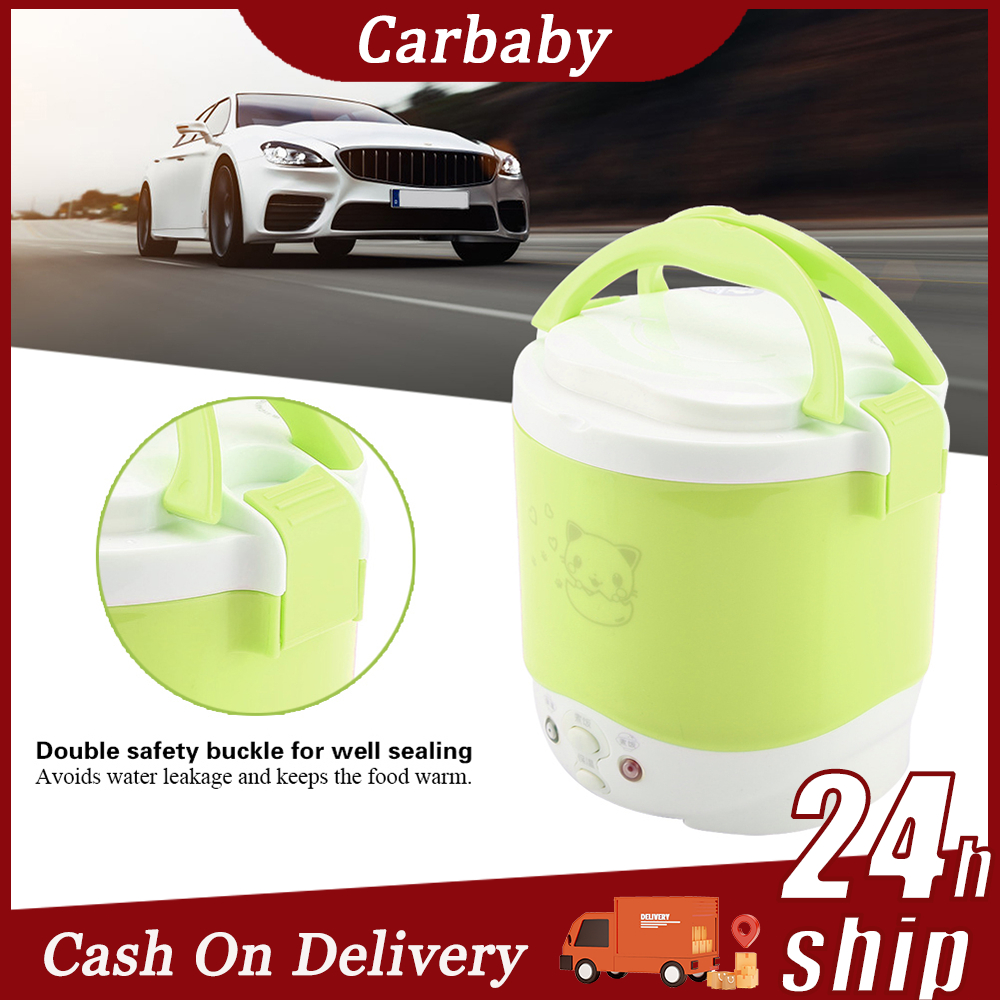24V/12V 1L Multifunctional Portable Mini Car Truck Rice Cooker Non ...