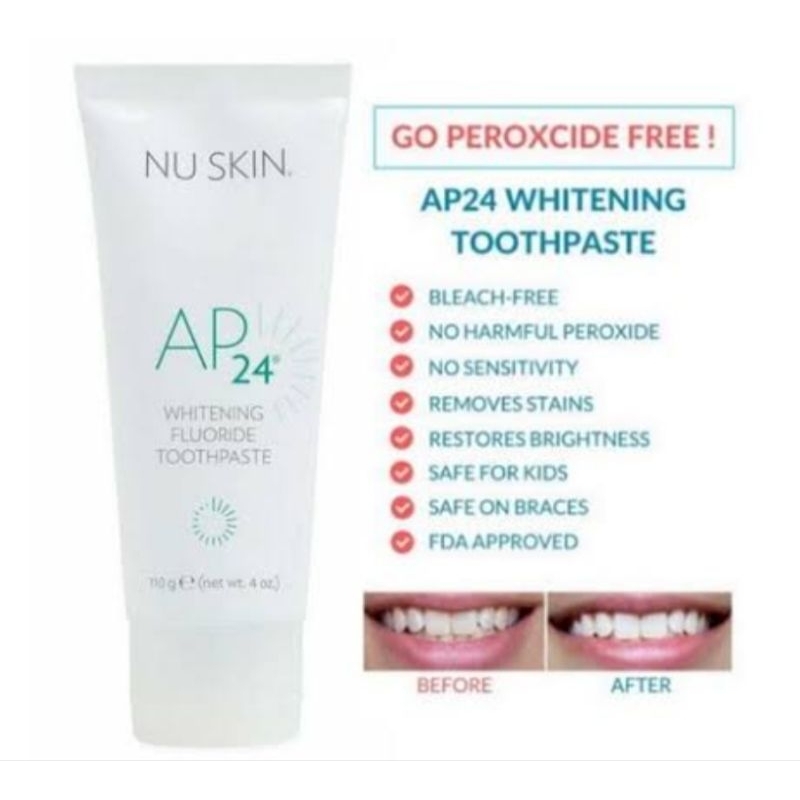 AP24 Whitening Toothpaste NU skin | Shopee Philippines