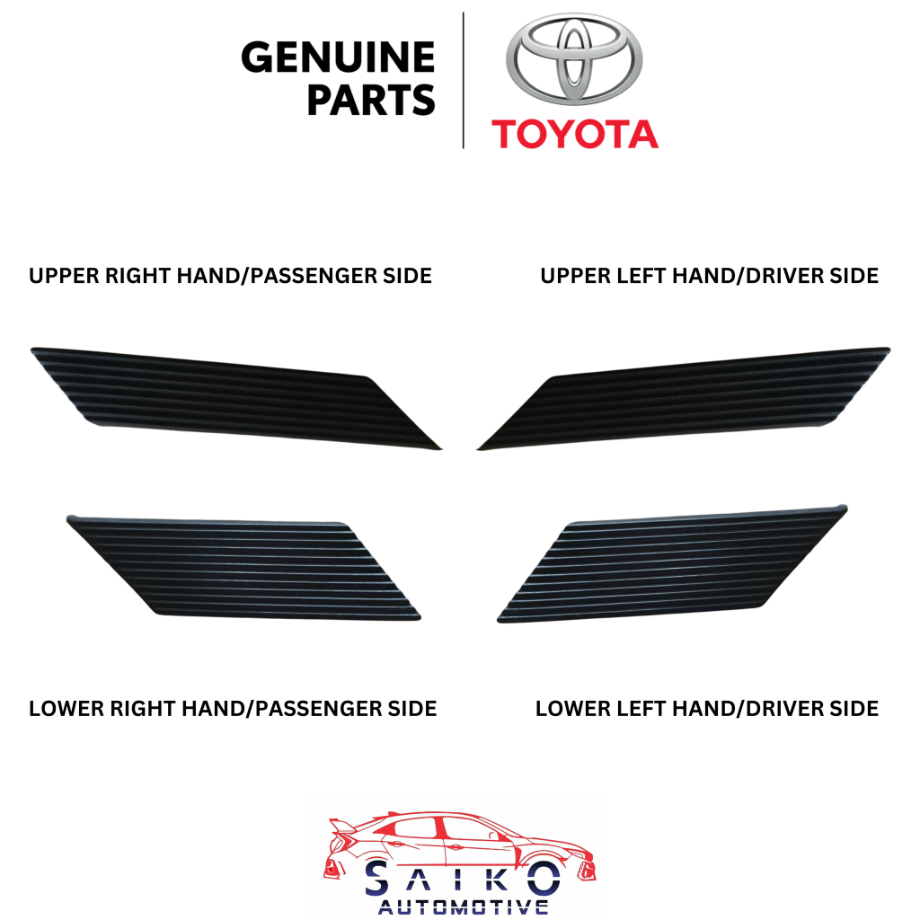 Toyota Vios 2013-2016 Radiator Bumper Grille Clip Moulding Cover ...