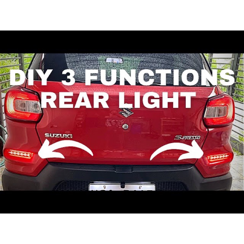 SUZUKI SPRESSO 4 FUNCTIONS REAR REFLECTOR LIGHT | SUITABLE FOR ERTIGA ...