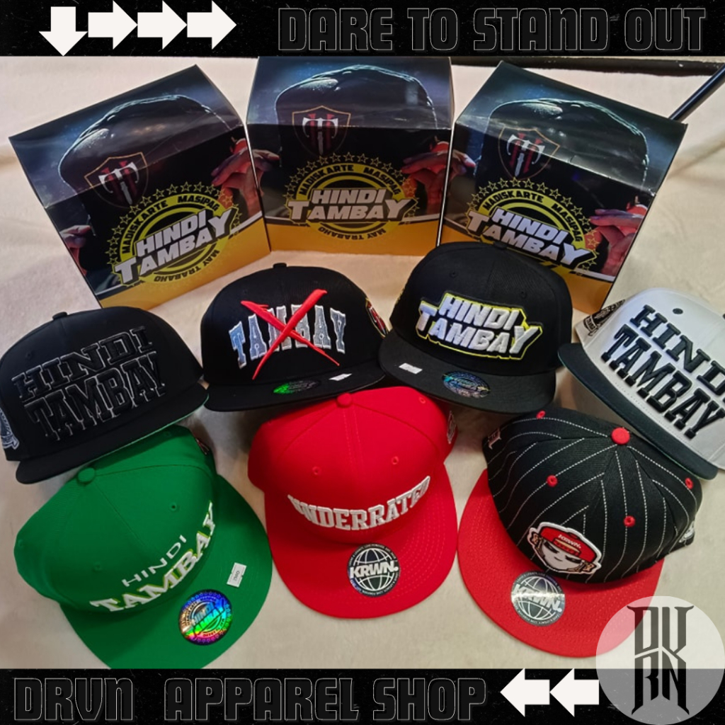 Hindi Tambay Snapback Cap Limited Edition | Shopee Philippines