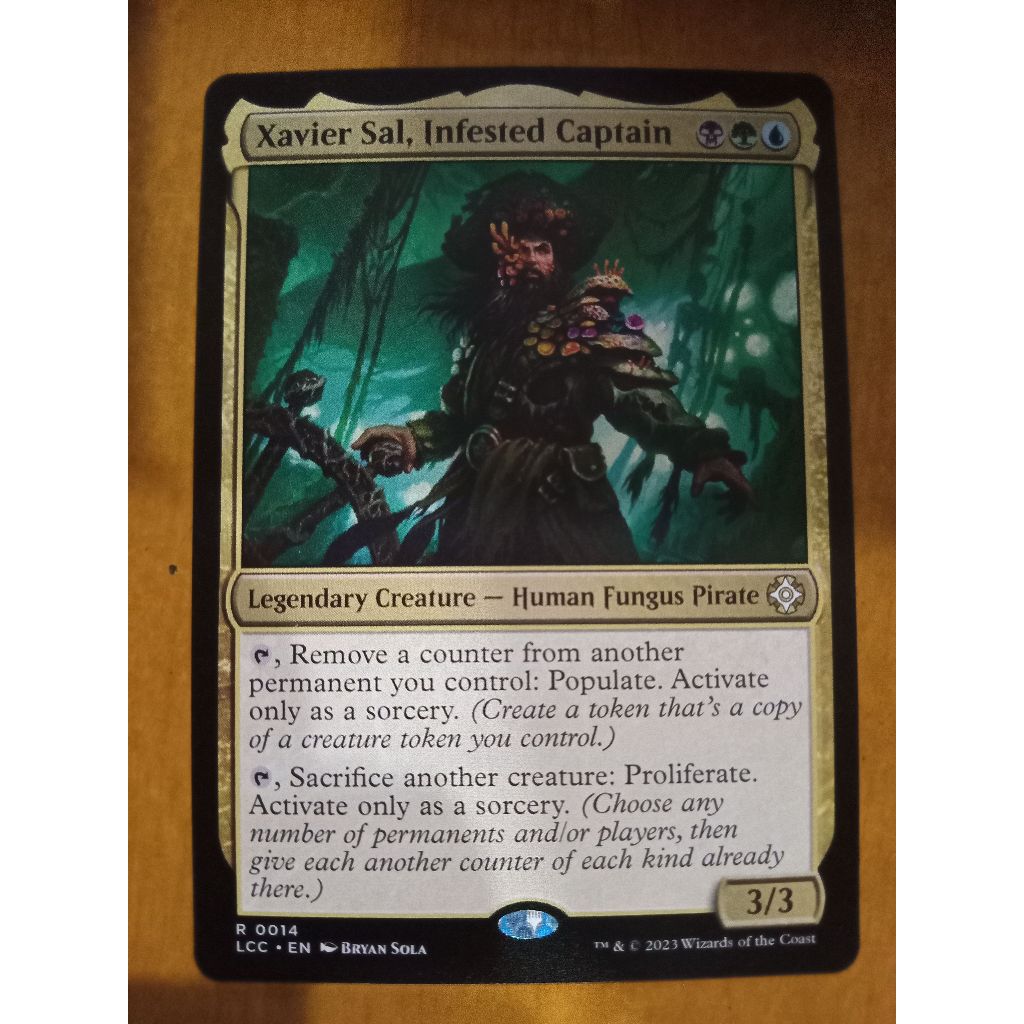 MTG Xavier Sal, Infested Captain The Lost Caverns of Ixalan Magic the ...