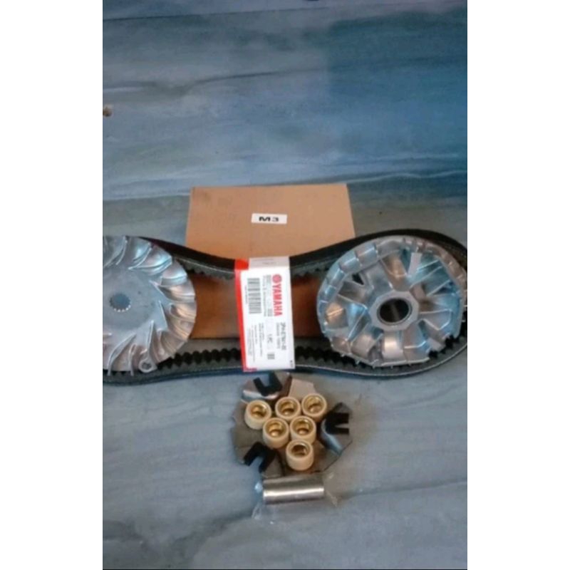 Yamaha genuine V-belt 2ph E7641-00 belt with pulley set weight for MiO ...