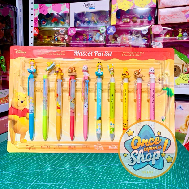 DISNEY CHARACTERS “MASCOT PEN SET” | Shopee Philippines