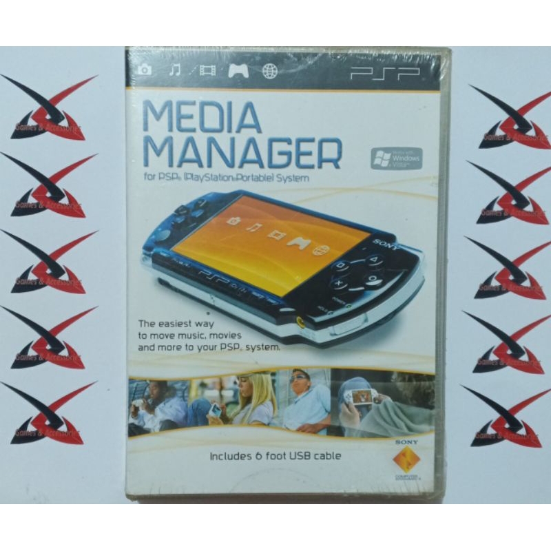 PSP PlayStation Portable UMD Media Manager (Sealed) | Shopee Philippines