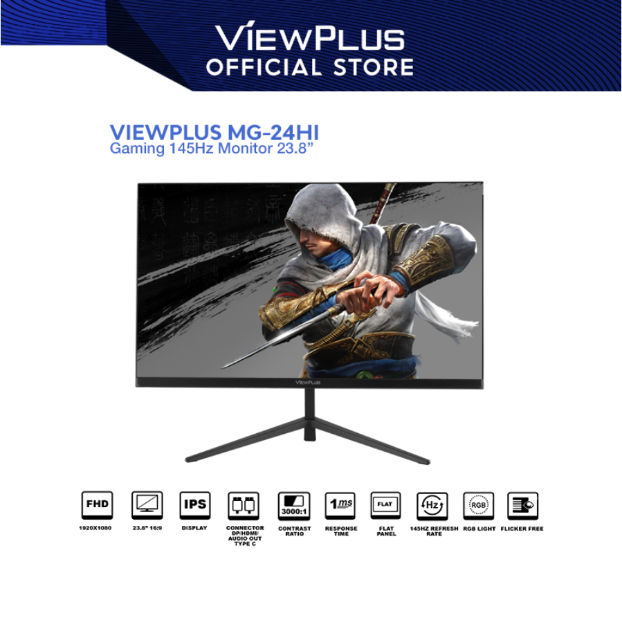 Viewplus MG-24HI 23.8" 165hz IPS Gaming Monitor | Shopee Philippines