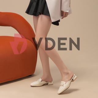 VDEN Mule Baotou low block Heels sandals F78-148 | Shopee Philippines