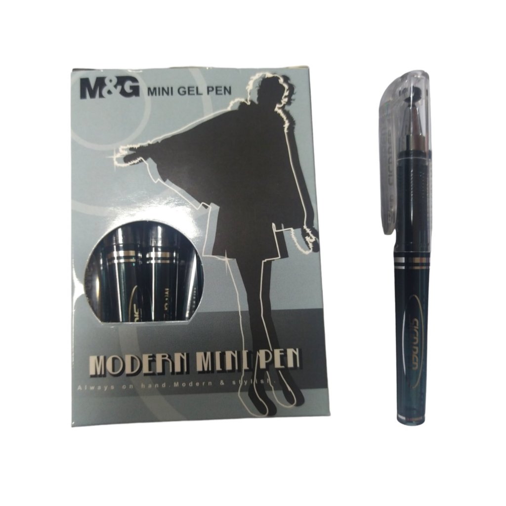 M&G Sign Pen Mini 0.5mm Black AGP15571 | Shopee Philippines