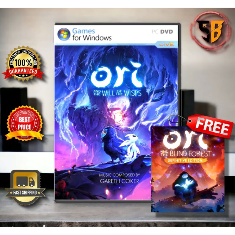 PC Laptop Video Game ORI and The Will of The Wisp +ORI and The Blind ...