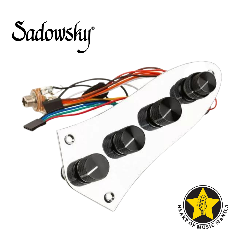 Sadowsky Onboard Bass Guitar Preamp (4-Knob System) | Shopee Philippines