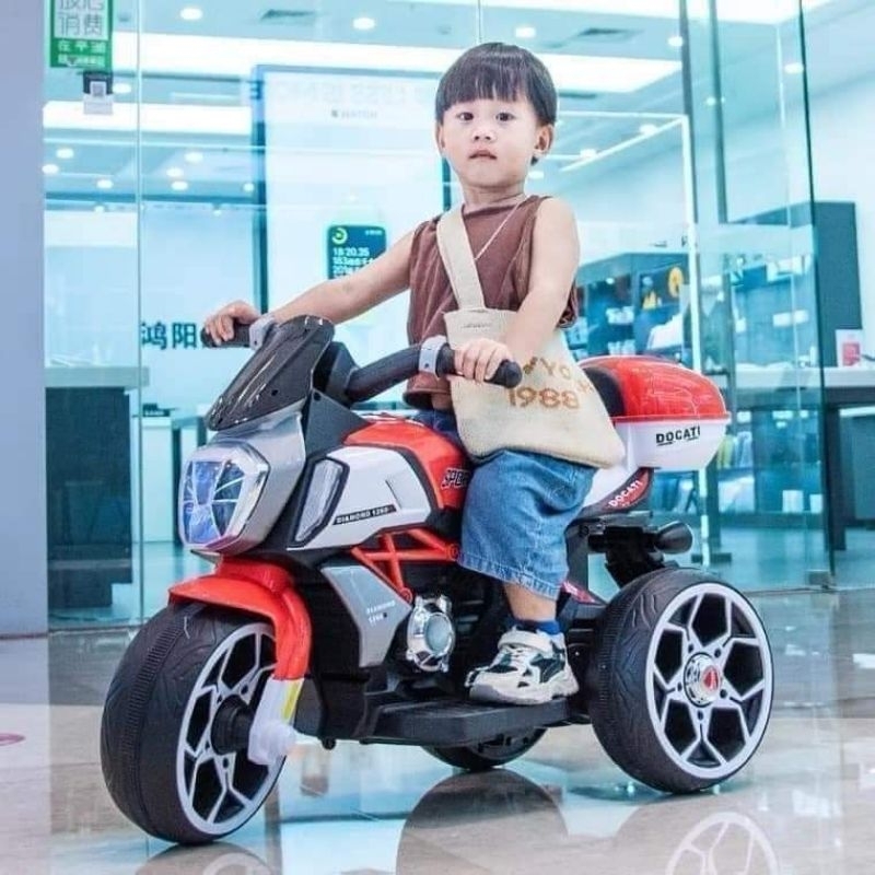 Ducati Rechargeable Ride on Motorcycle with GB Box | Shopee Philippines