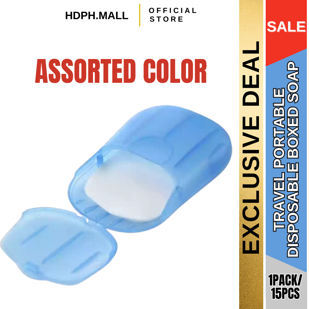 Mini Travel Portable Anti-Bacterial Clean Paper Soap Box | Shopee ...