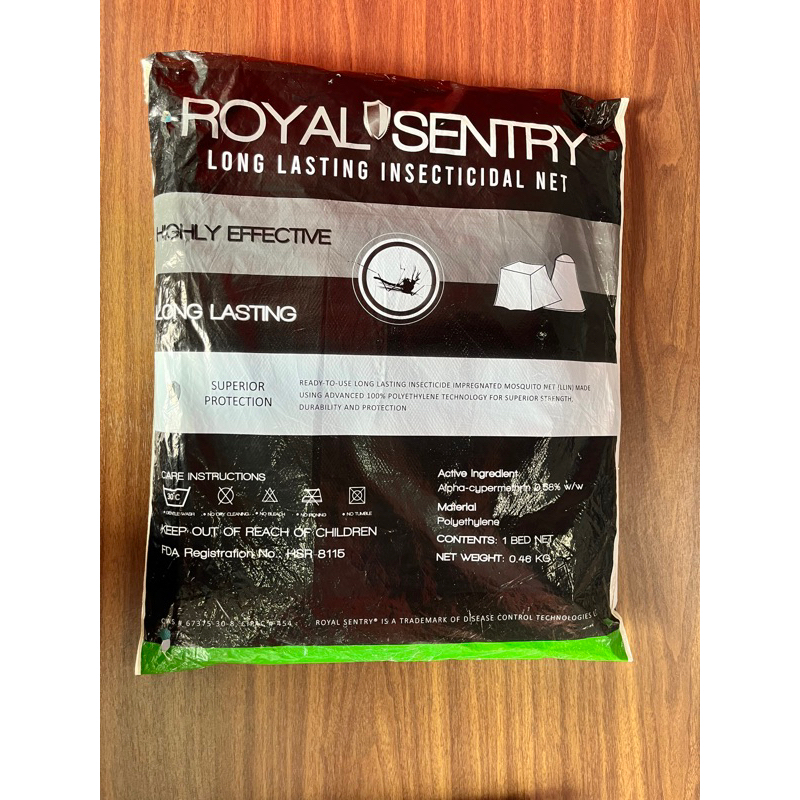 Olyset Net Royal Sentry Long Lasting Insecticidal Mosquito Net Alpha Cypermethrin | Shopee ...