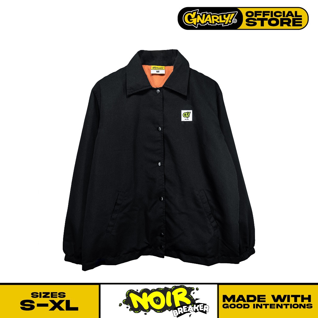 Gnarly! Noir Breaker Jacket | Shopee Philippines