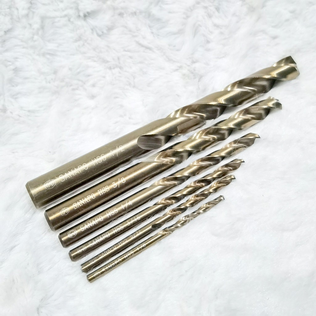 HEAVY DUTY Drill Bit STEEL High Speed Twist Alloy Drillbit Hard Thick ...