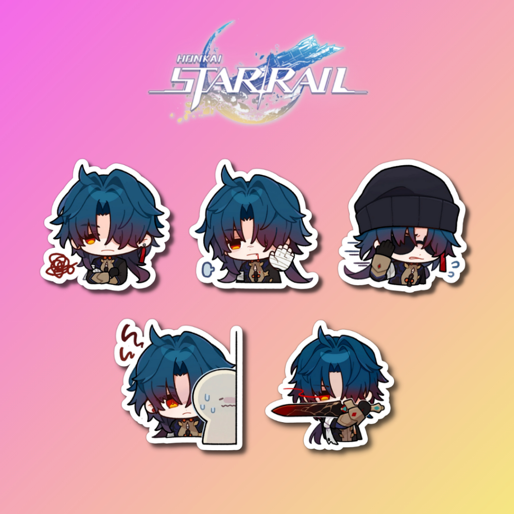 Honkai: Star Rail Blade Emoji Sticker Set (5pcs) | Shopee Philippines