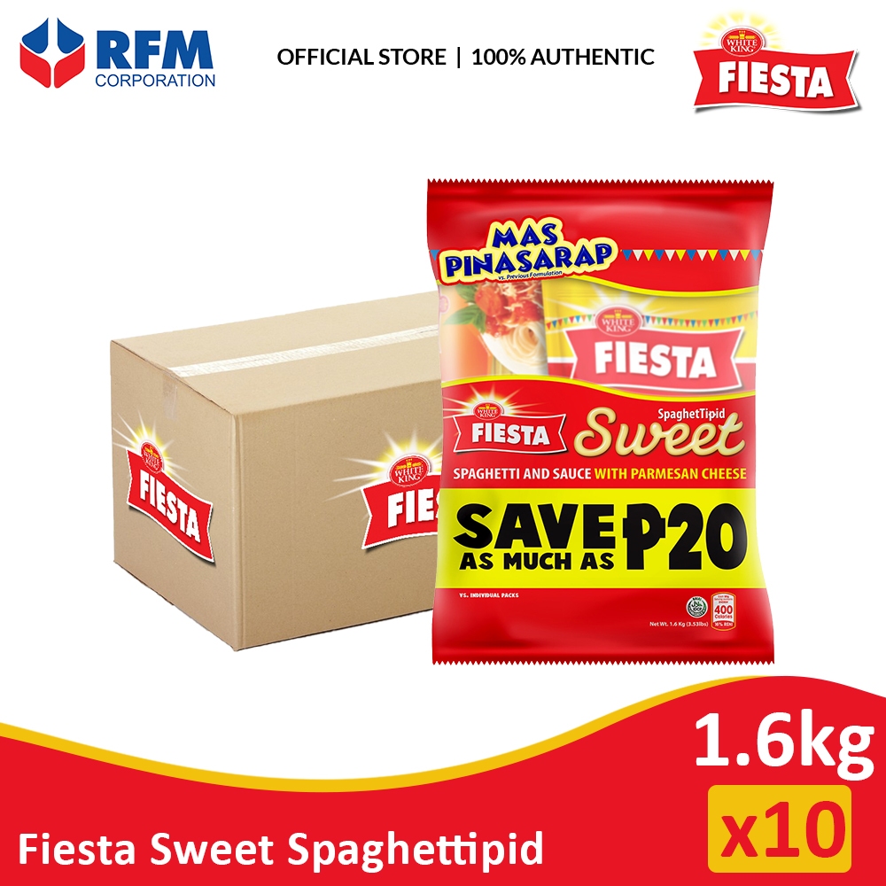 Fiesta Sweet Spaghettipid 1.6kg (Set of 10s) | Shopee Philippines