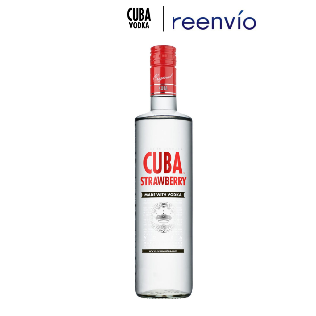 Cuba Strawberry Flavored Vodka 700ml | Shopee Philippines