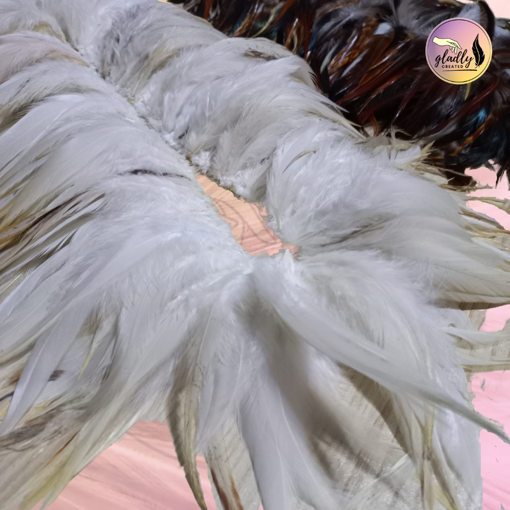 100-500+ pieces | Nakatahi | DIY Arts & Crafts Chicken Feathers | 10 ...