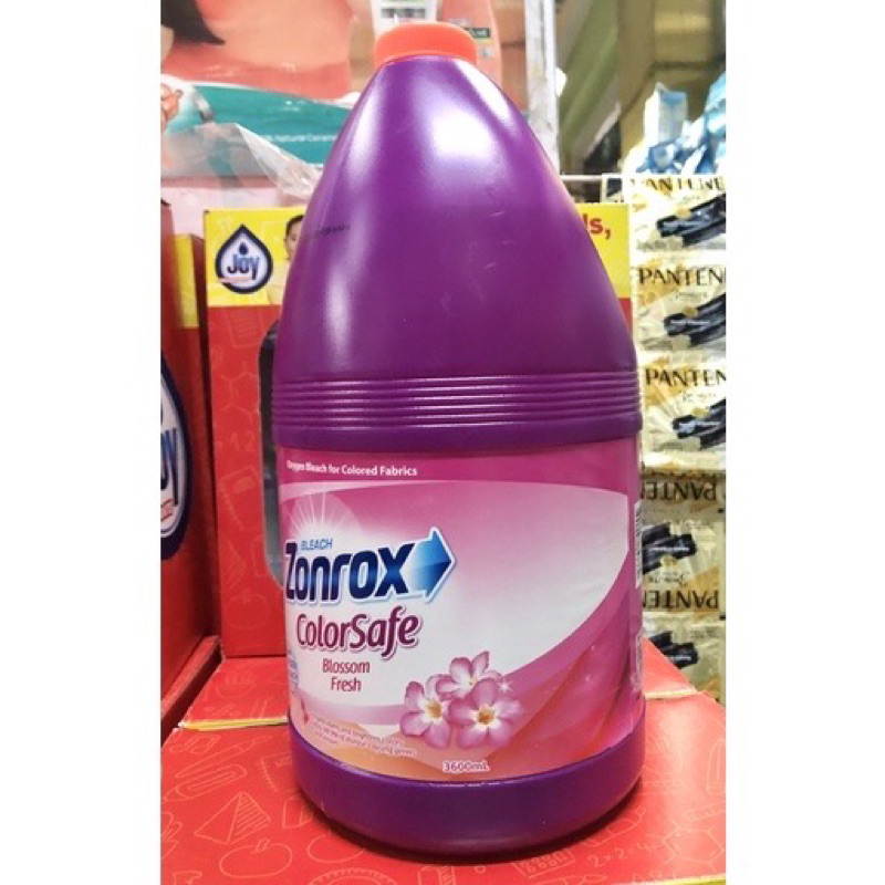 Zonrox Bleach Colorsafe Blossom Fresh 3600ml | Shopee Philippines