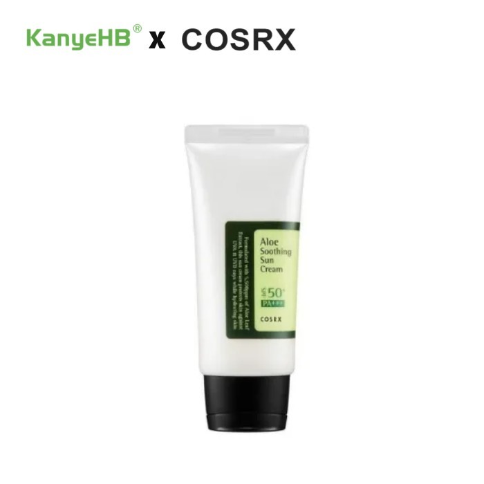 KanyeHB＆COSRX Aloe Soothing Sun Cream SPF 50 PA+++ 50ml, Aloe Extract 5 ...