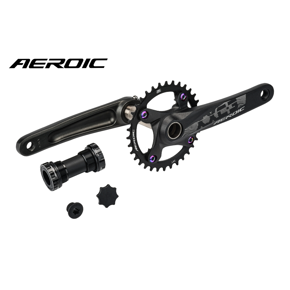 【Topway】AEROIC Bicycle XXC-3 Hollowtech Crank set 170mm 104BCD 34T 11S ...