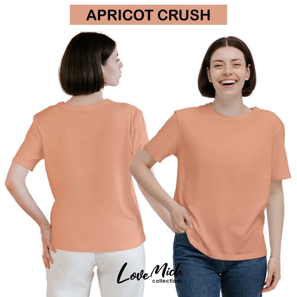 (ACDC) APRICOT CRUSH COLOR OF THE YEAR 2024 TRENDING TSHIRT WITH SIZES ...