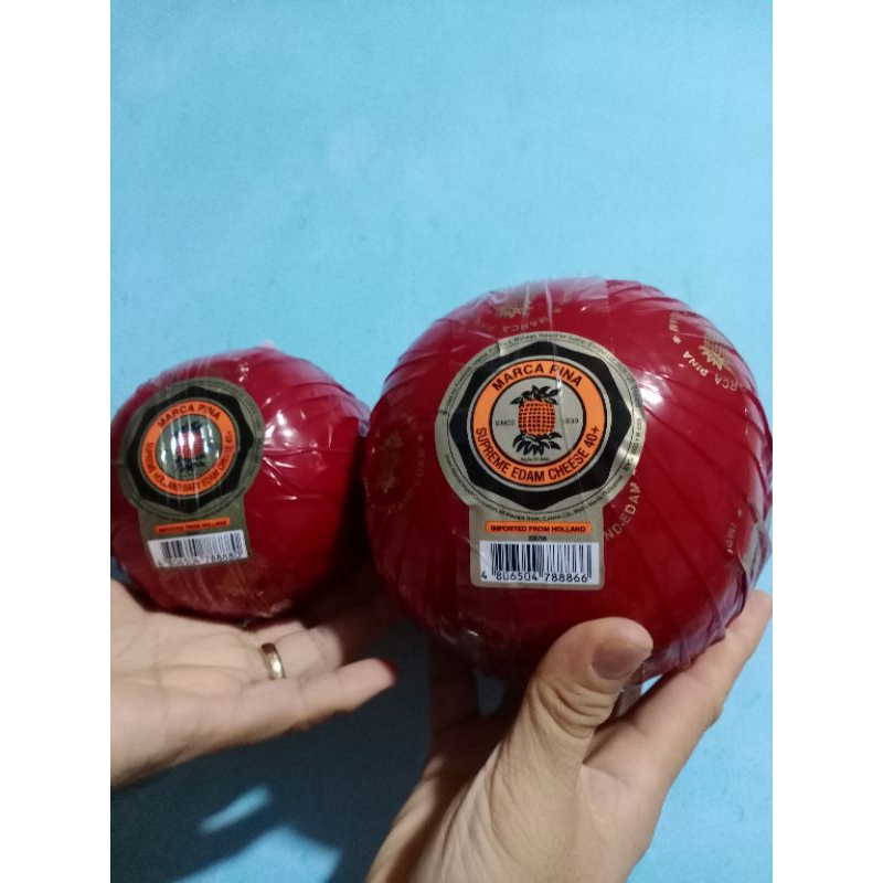 600g / 1.3 Kg Marca Pina Supreme Holland Baby Edam Cheese 40+ Imported ...