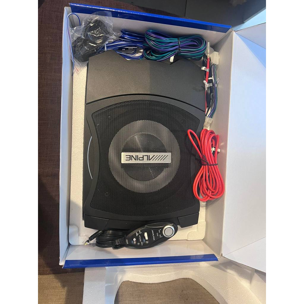 ALPINE UNDERSEAT SUBWOOFER (PWE-T0800C ACTIVE 8 20CM) | Shopee Philippines