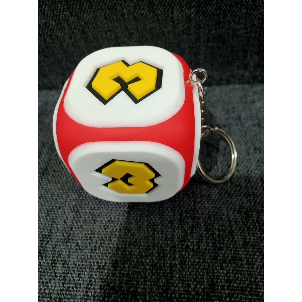 Super Mario Party Themed Dice Keychain (New) | Shopee Philippines