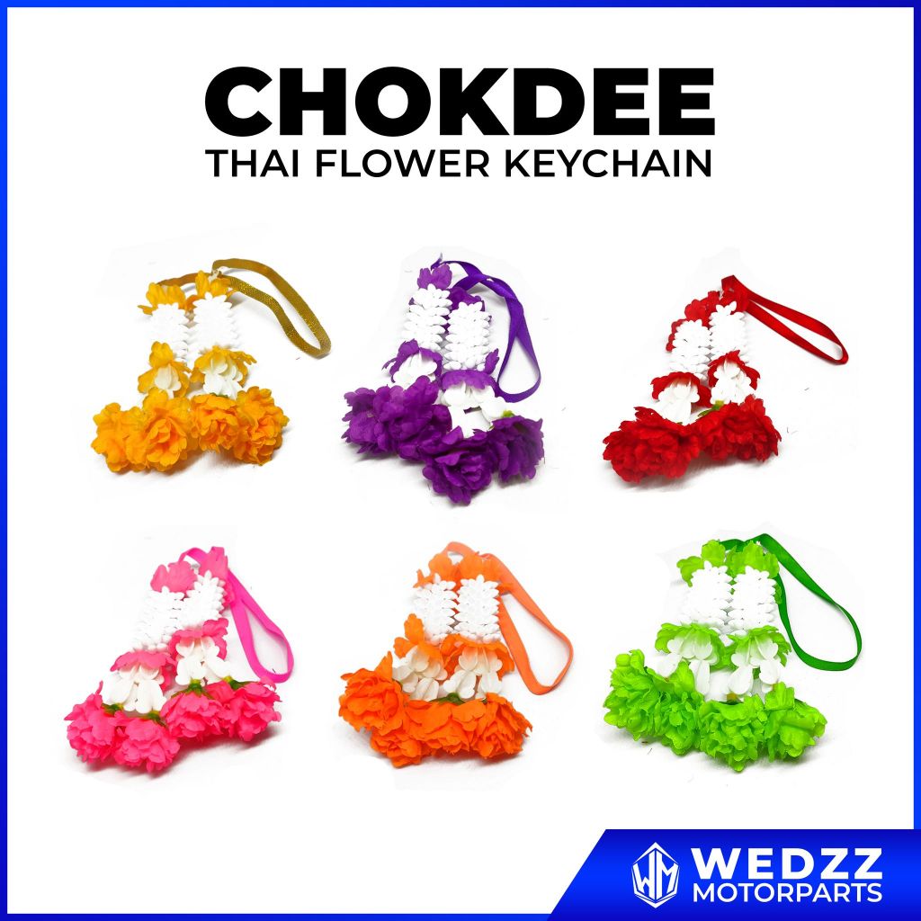 THAI FLOWER KEYCHAIN (CHOKDEE) | Shopee Philippines