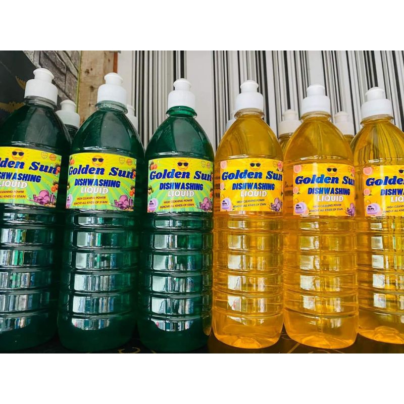 Golden sun dishwashing Liquid 1liter | Shopee Philippines