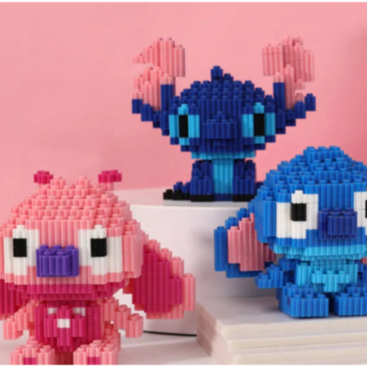 3D Mini Building Block Cute Cartoon Character DIY Block Toys Hobbies Education Nano Block ...