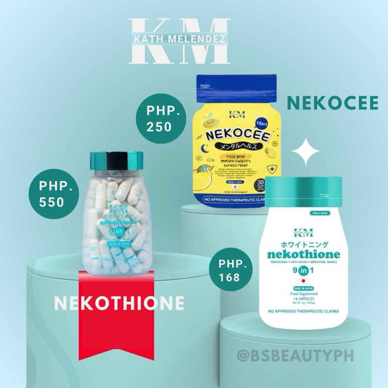 NEKO BY KM NEKOTHIONE 9in1 | NEKOCEE 15in1 | Shopee Philippines