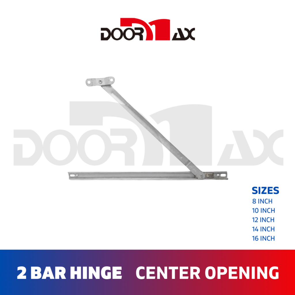 DOORMAX Center Opening 2 Bar Hinge for Casement and Awning | Shopee ...