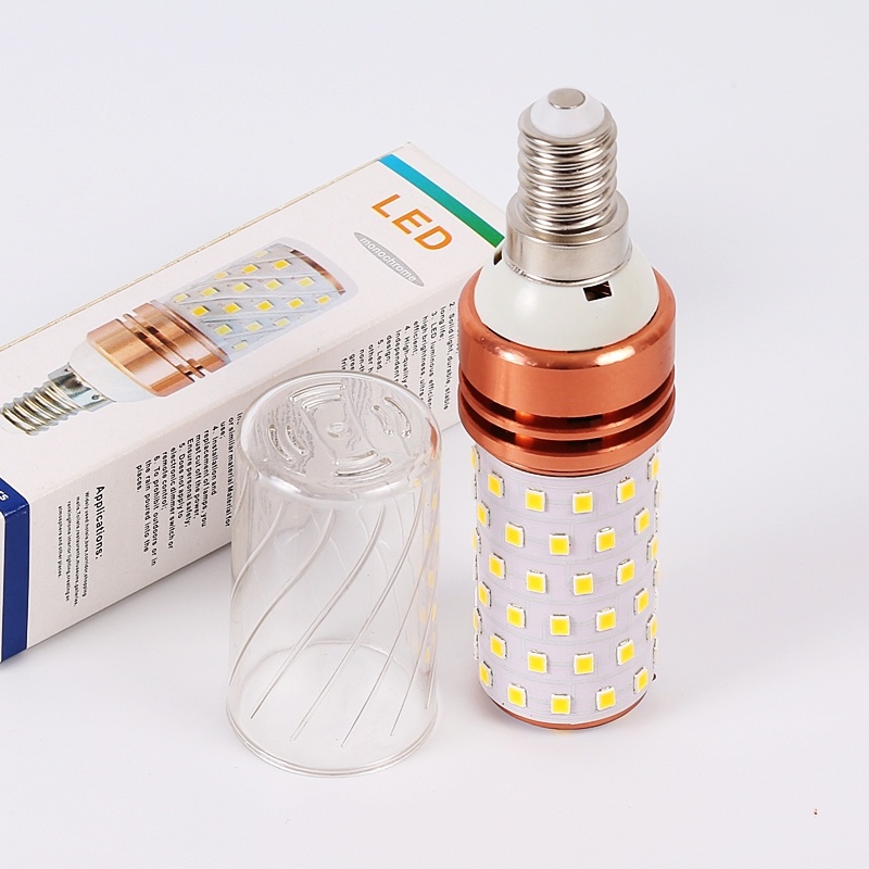 LED Light Corn Bulb Light TriColor Change light High Brightness E27/E14 ...