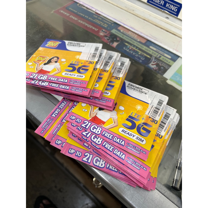 talk n text tnt sim card whole sale 10 pcs | Shopee Philippines