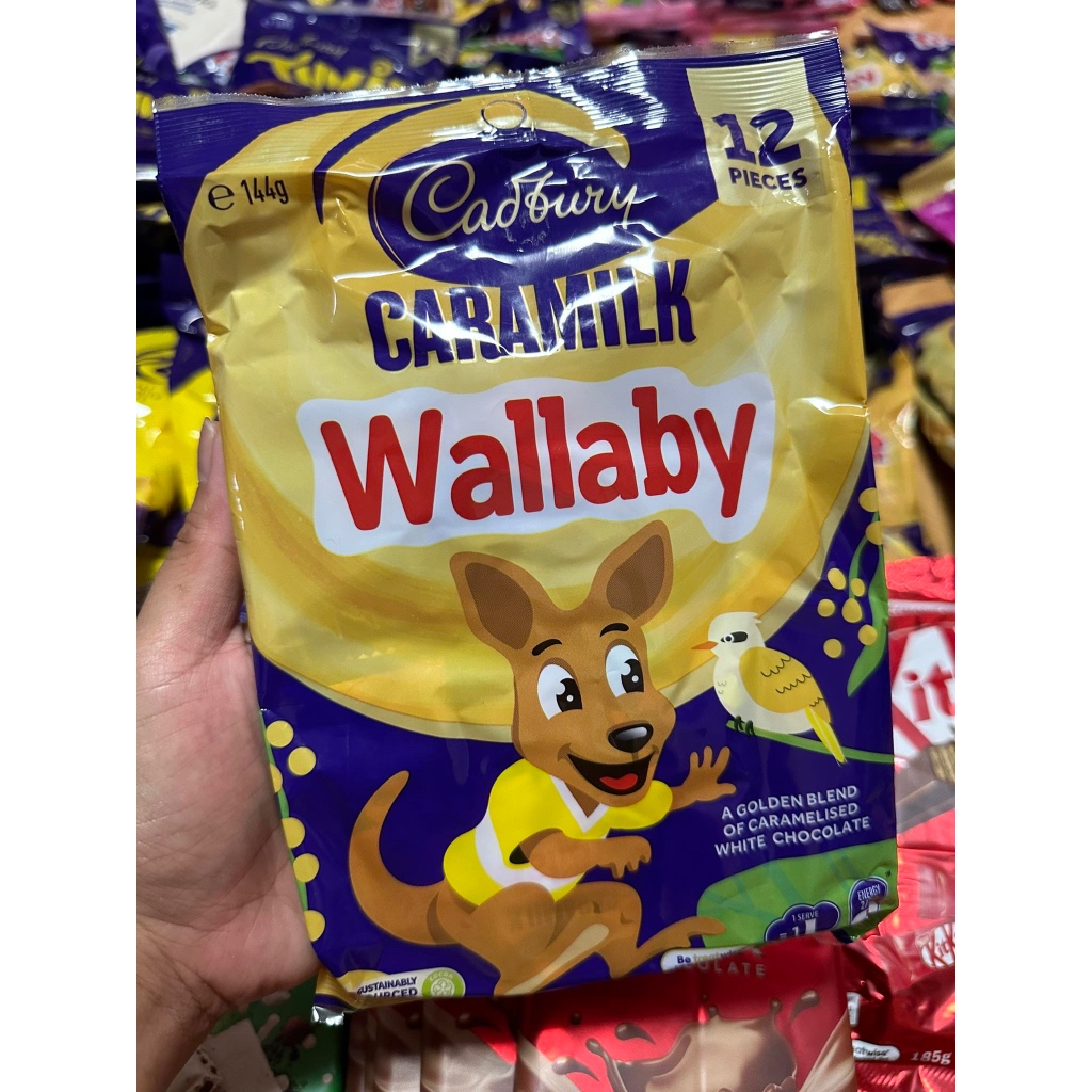 Cadbury caramilk wallaby 12 mini chocolate bars | Shopee Philippines