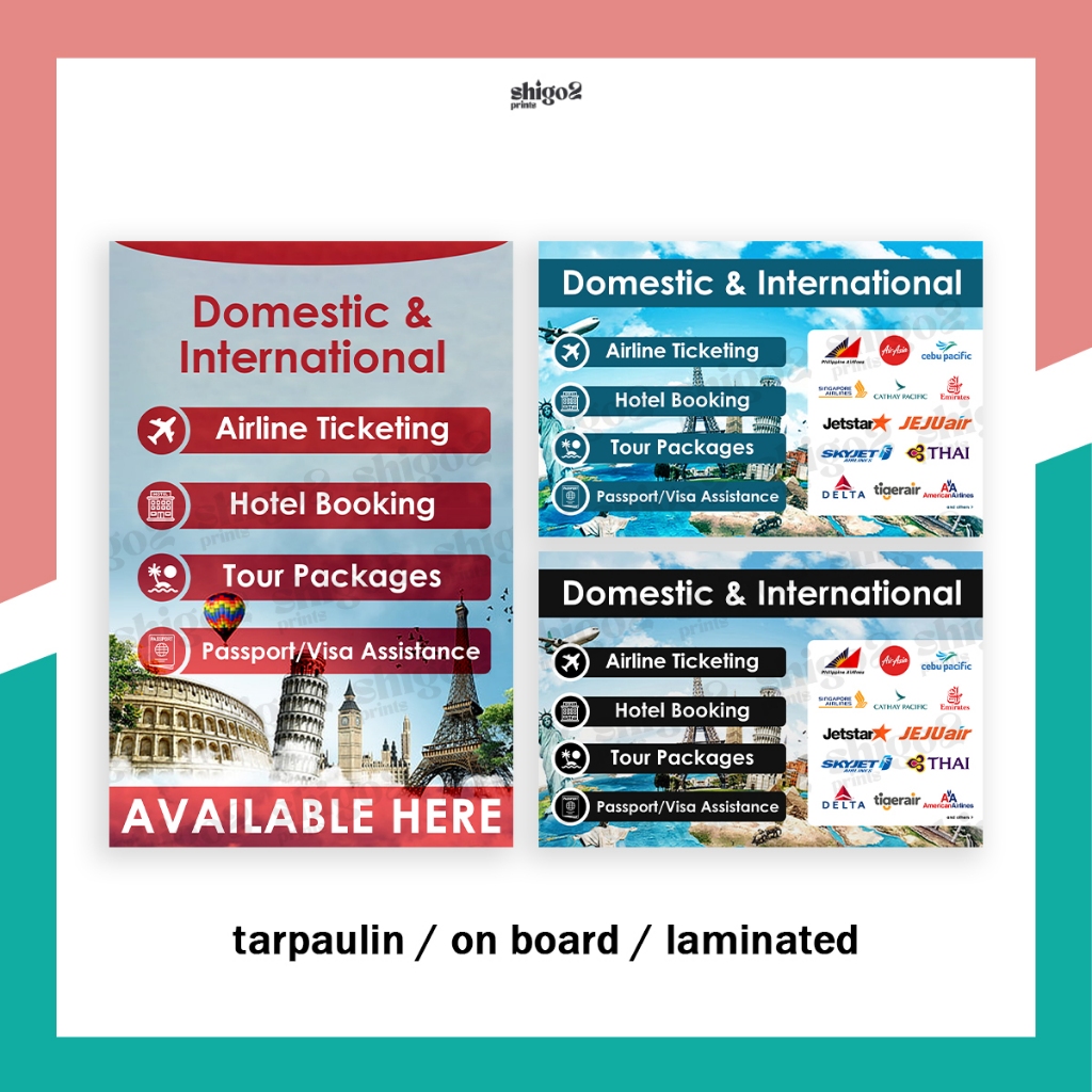 Domestic and International Airline Ticketing Hotel Booking Tour ...