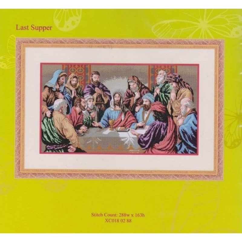 Last Supper Crossstitch Pattern/PATTERN ONLY | Shopee Philippines