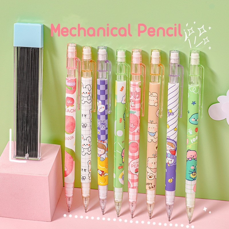 0.5 mm Mechanical Pencil Cute Automatic Pencil | Shopee Philippines