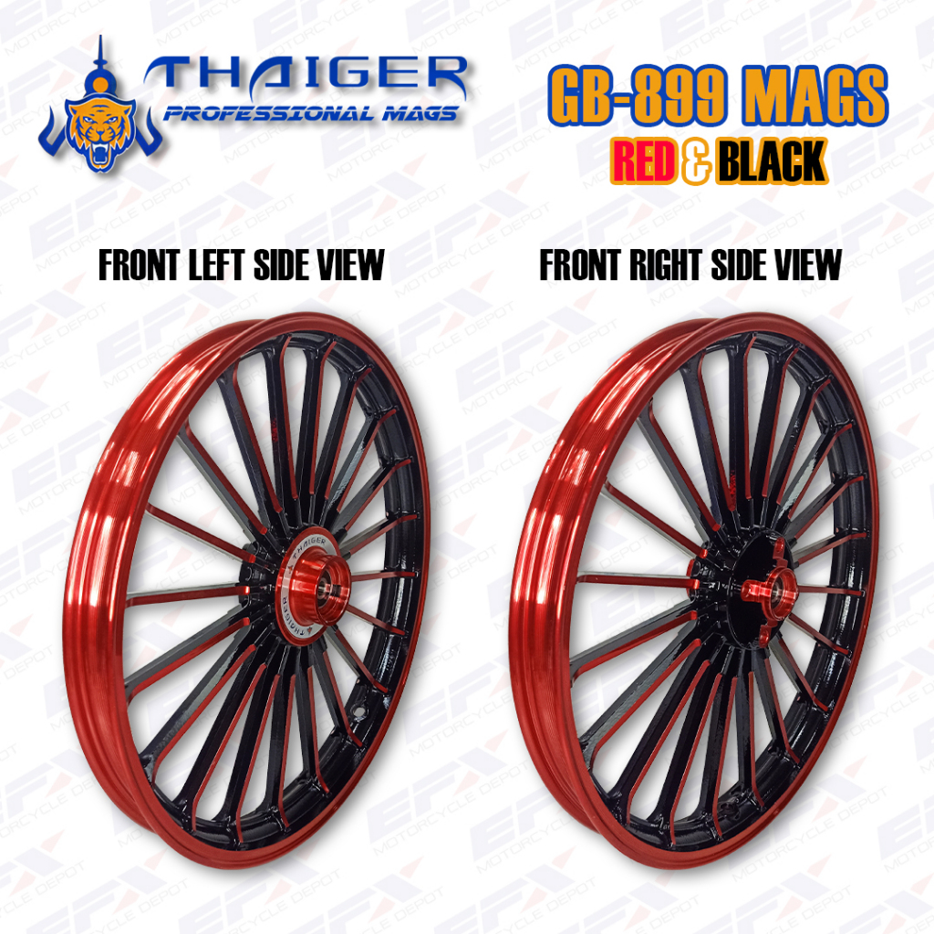 THAIGER MAGS 20 SPOKES XRM 110/125 WAVE 100/110/125 DISC BRAKE FRONT ...